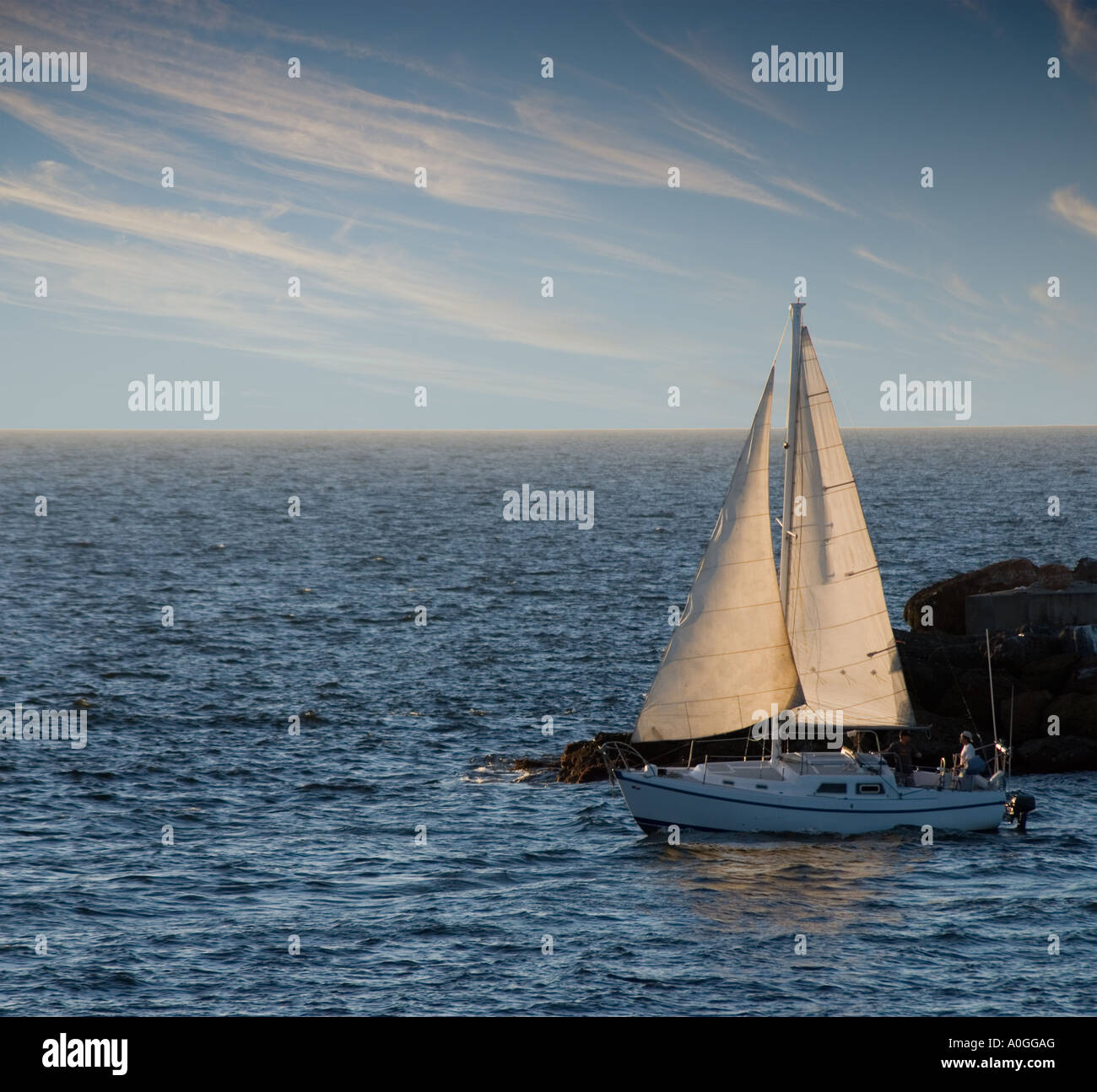 heading out to sea Stock Photo - Alamy