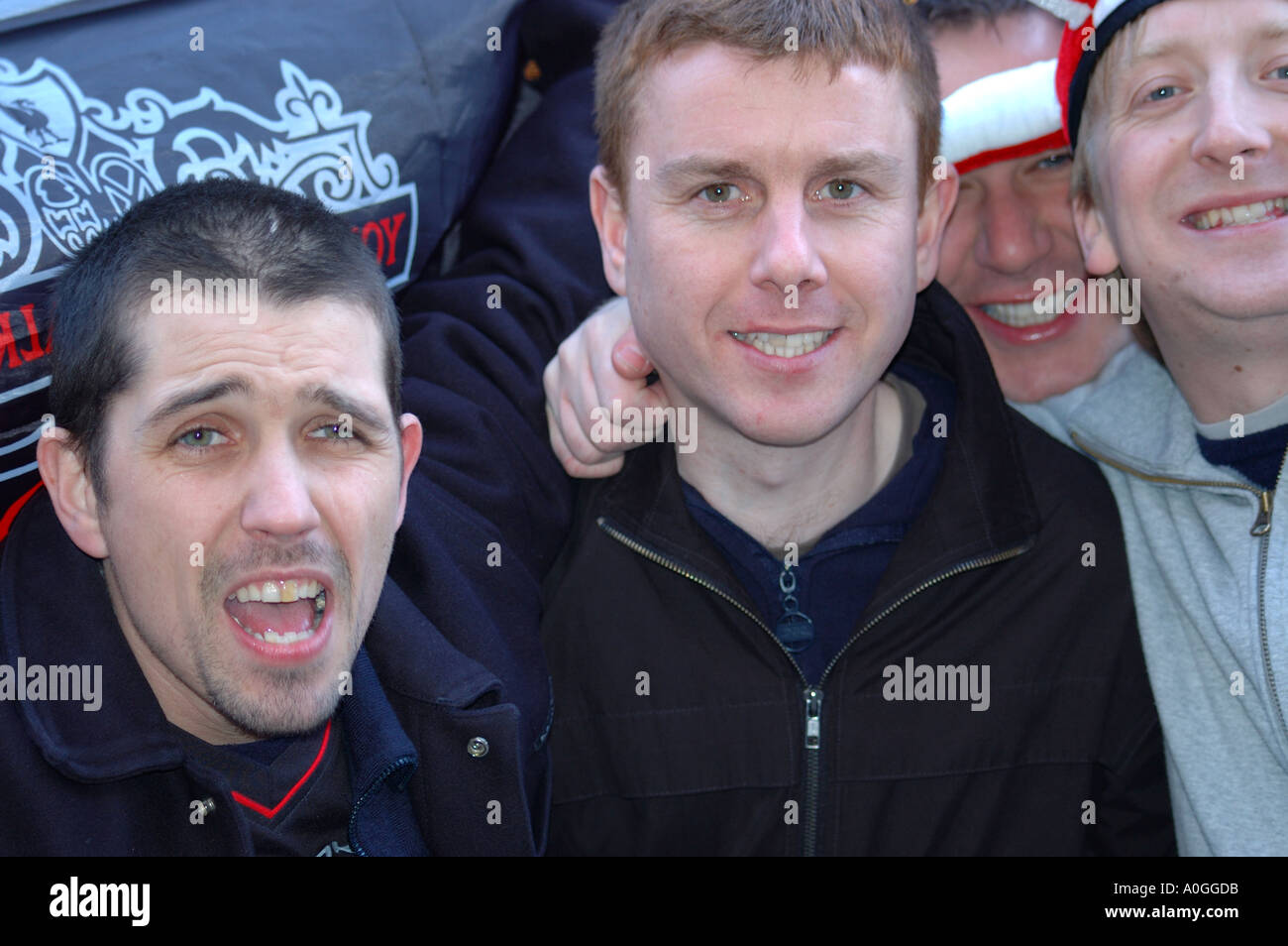 Liverpool football supporter Stock Photo - Alamy