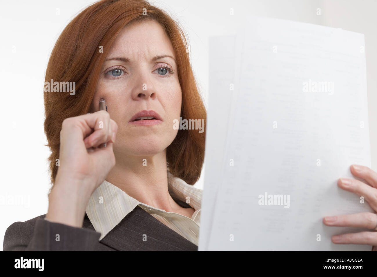 Thoughtfully posed hi-res stock photography and images - Alamy