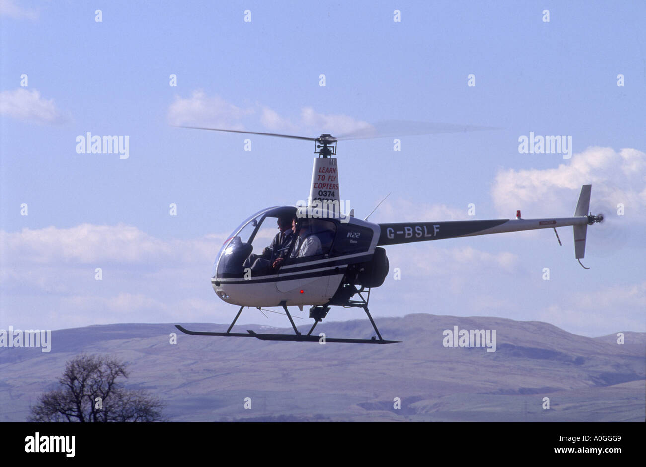 Robinson R22 Civil Light utility and Trainer Helicopter Reg Serial G ...