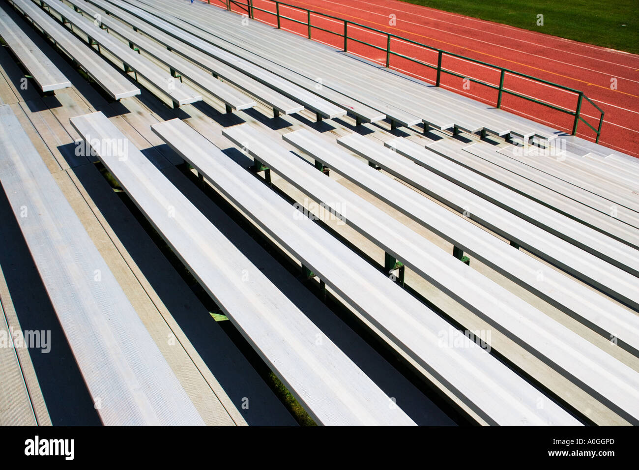 Bleachers in stadium bleacher hi-res stock photography and images - Alamy