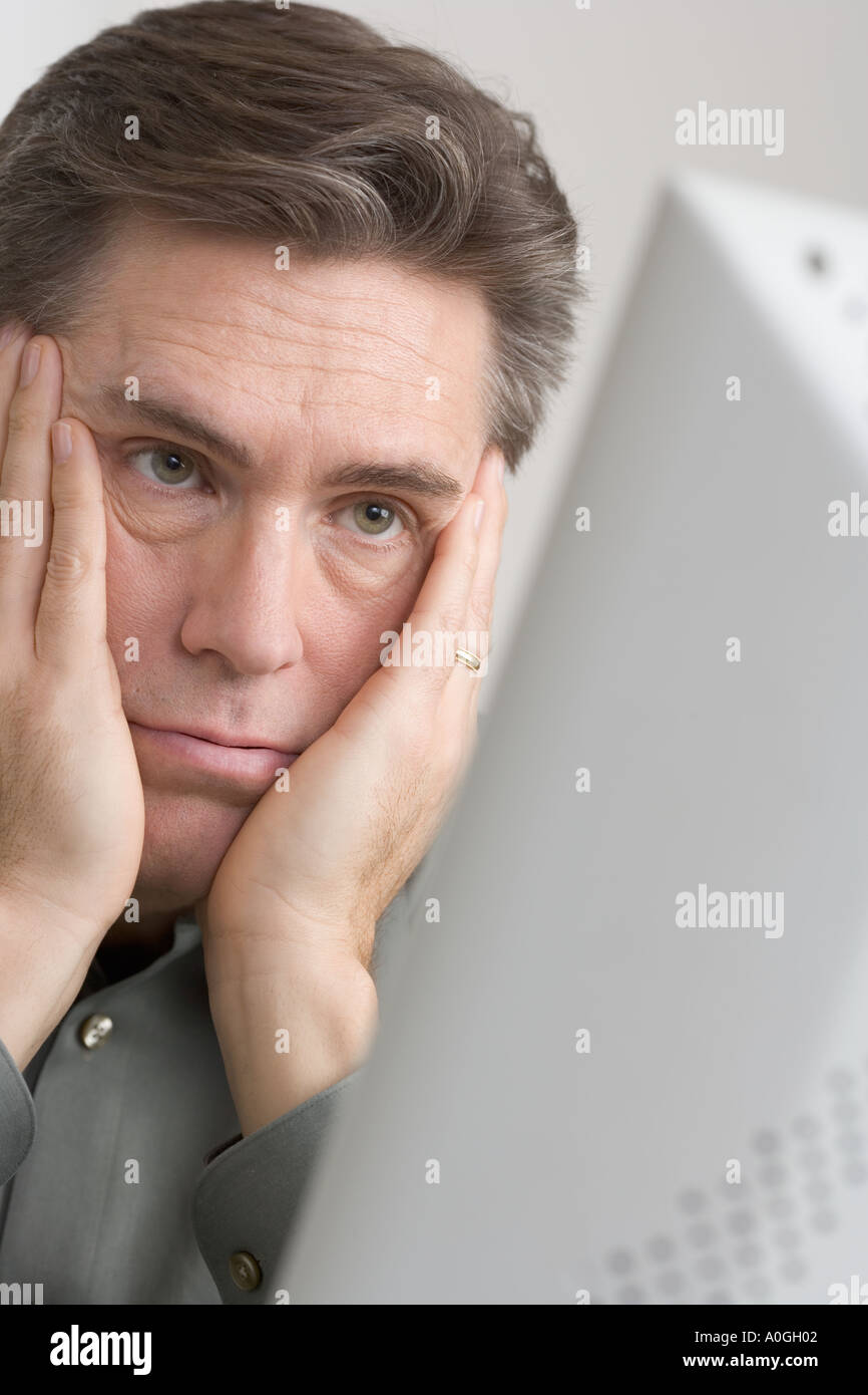 Focused faces closeup looking hi-res stock photography and images - Alamy