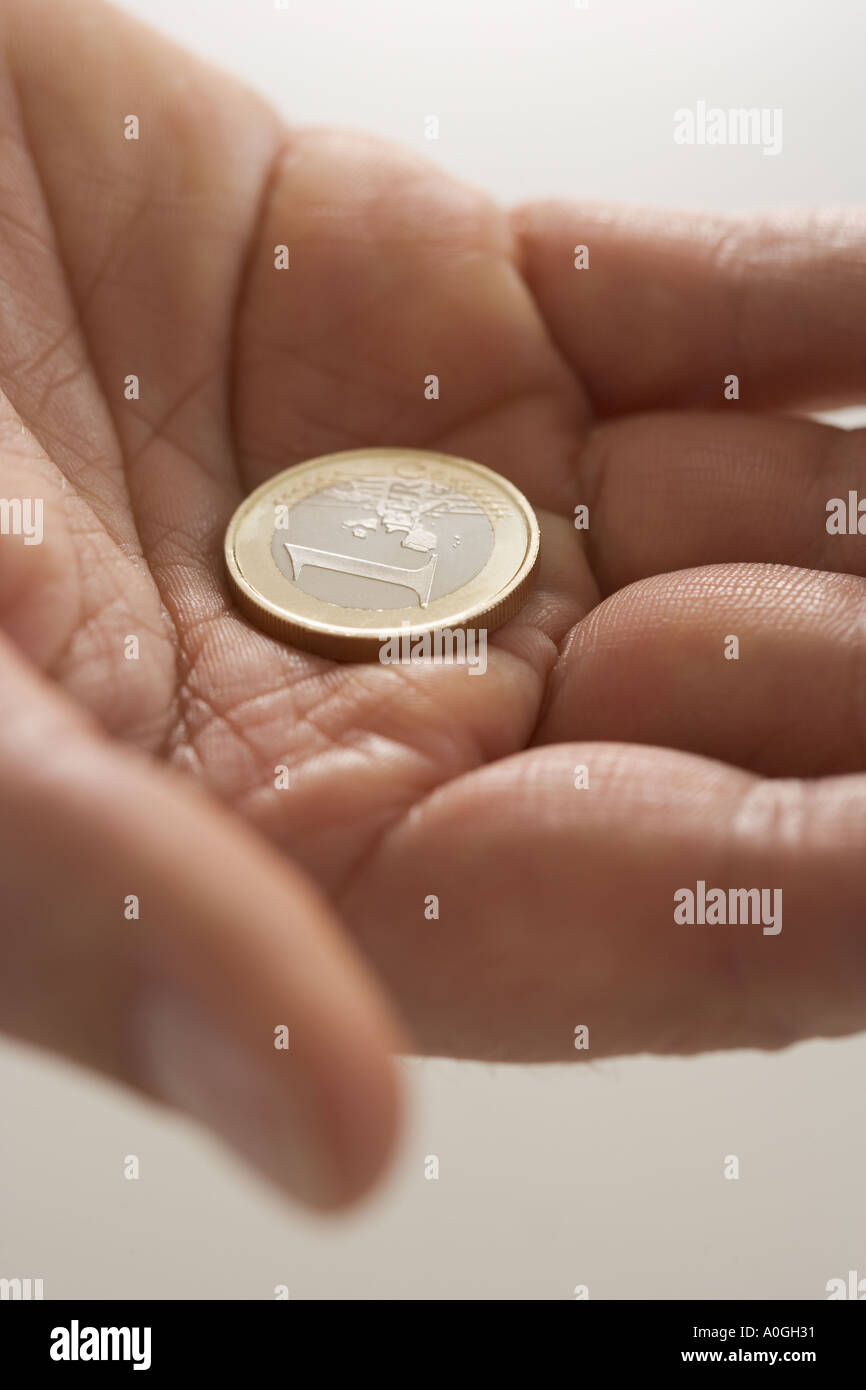 Palm coin hi-res stock photography and images - Alamy