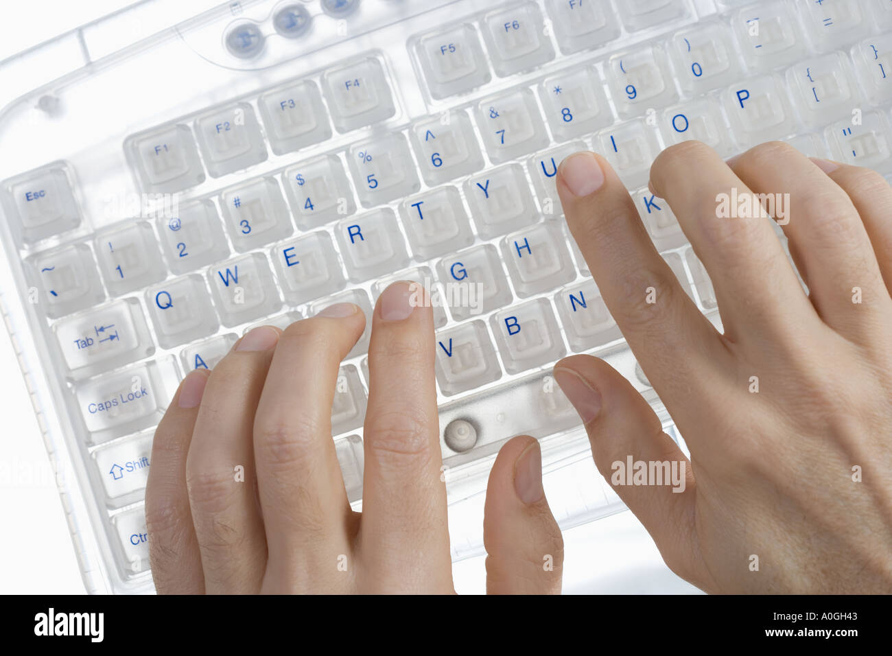 Hands on keyboards hi-res stock photography and images - Alamy
