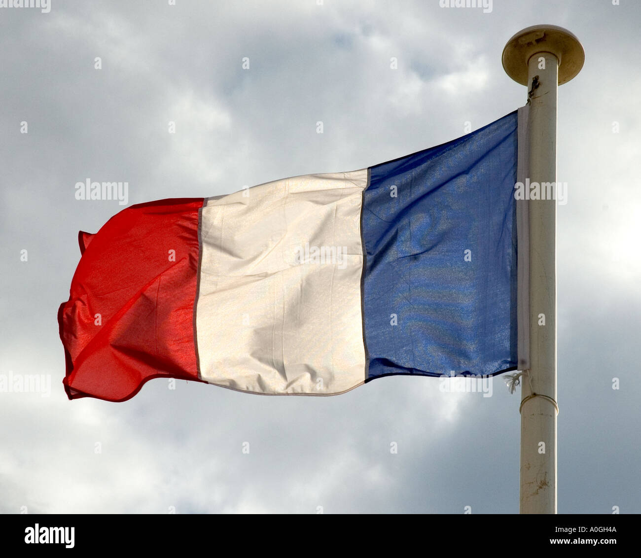 French National Flag Stock Photo - Alamy