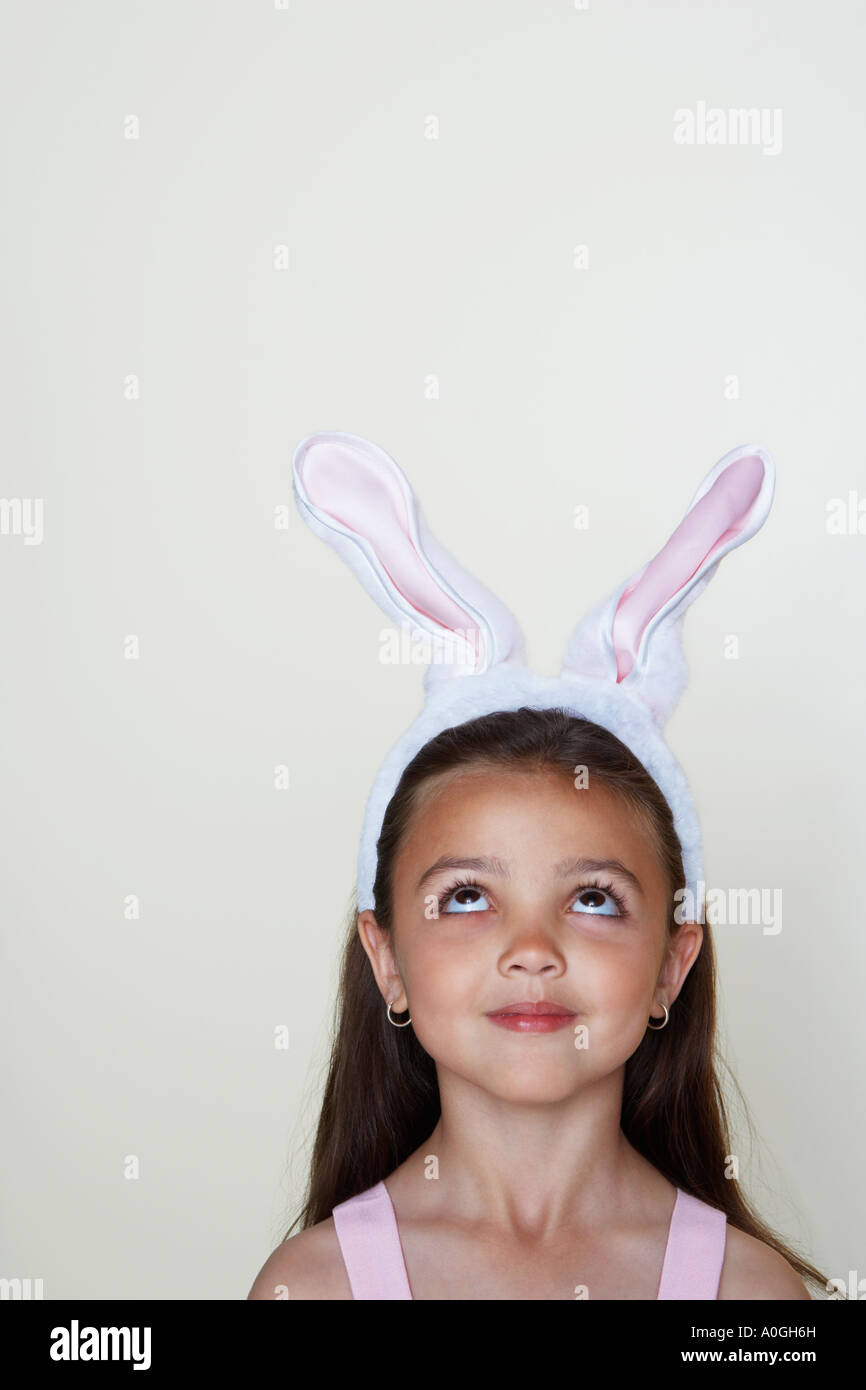 Black girl with rabbit hi-res stock photography and images - Alamy
