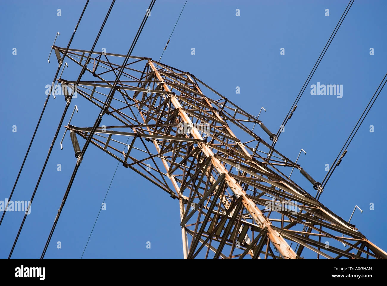 Utility pole streetlight transformer utility hi-res stock photography ...