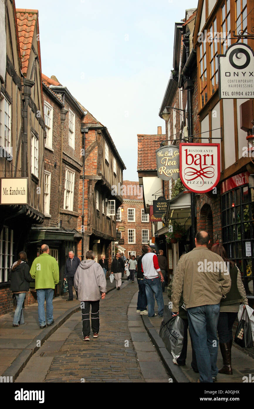 The Shamble in York Stock Photo - Alamy