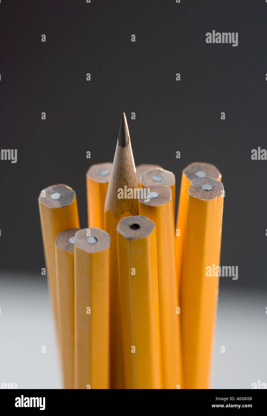 Unusual angle pencil hi-res stock photography and images - Alamy