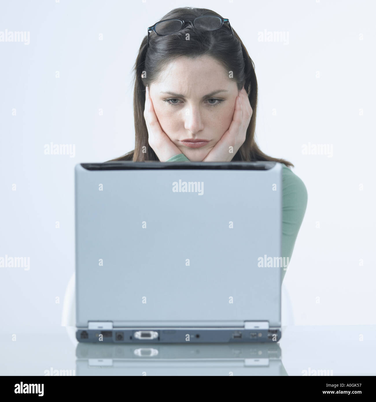 Frustrated with computers hi-res stock photography and images - Alamy