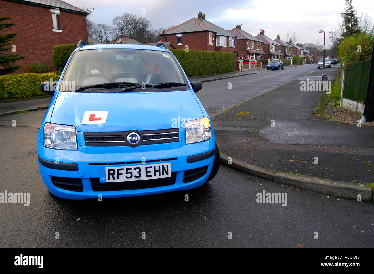 Car with l plates hi-res stock photography and images - Alamy
