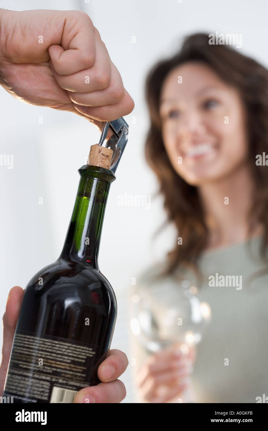 Uncorking wine store