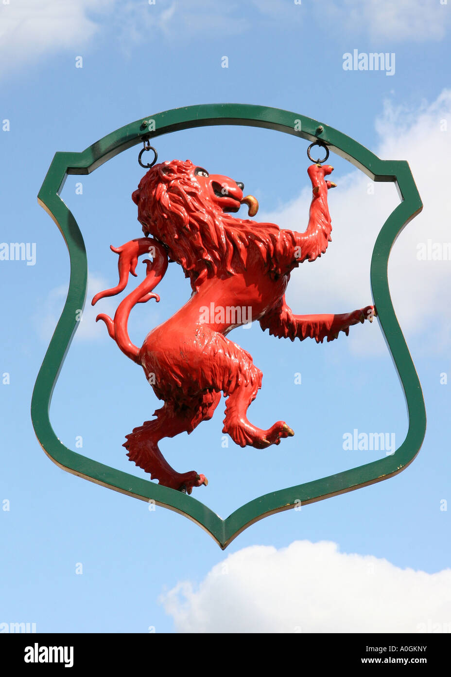 Rampant lion hi-res stock photography and images - Alamy