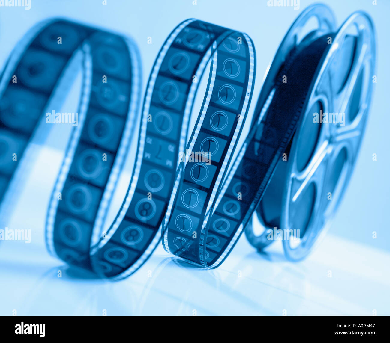 Closeup edge film reel hi-res stock photography and images - Alamy