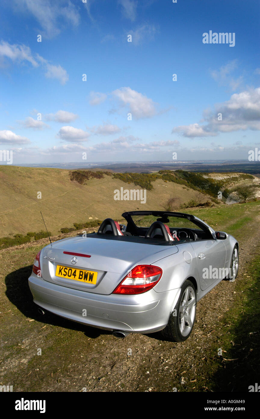 2004 Mercedes Benz SLK 200K Stock Photo - Alamy