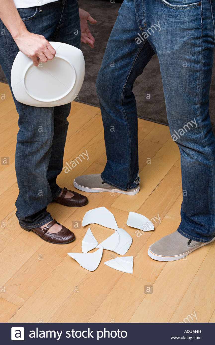 Broken Dish Floor Stock Photos & Broken Dish Floor Stock Images - Alamy