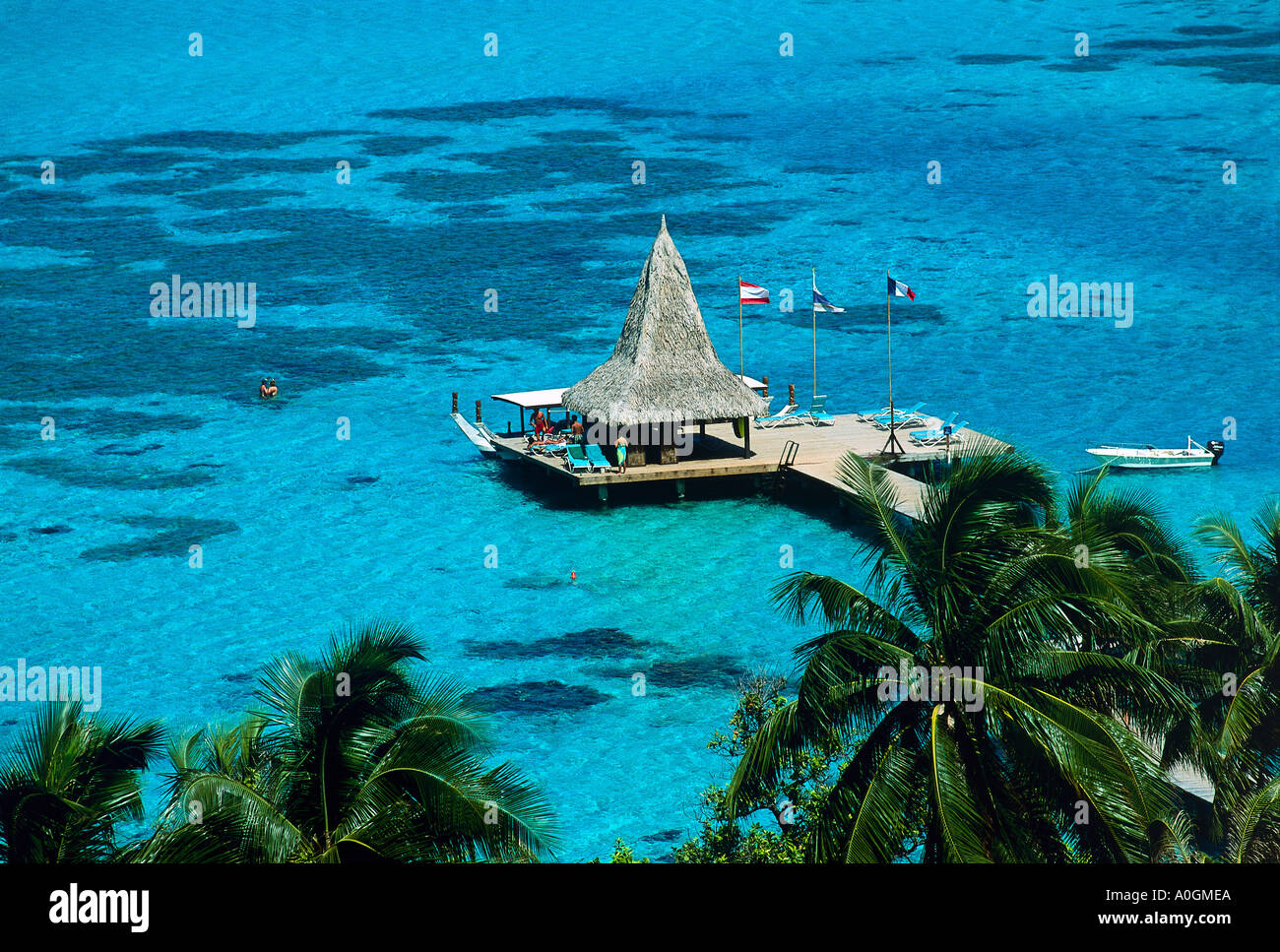 Moorea French Polynesia Stock Photo - Alamy