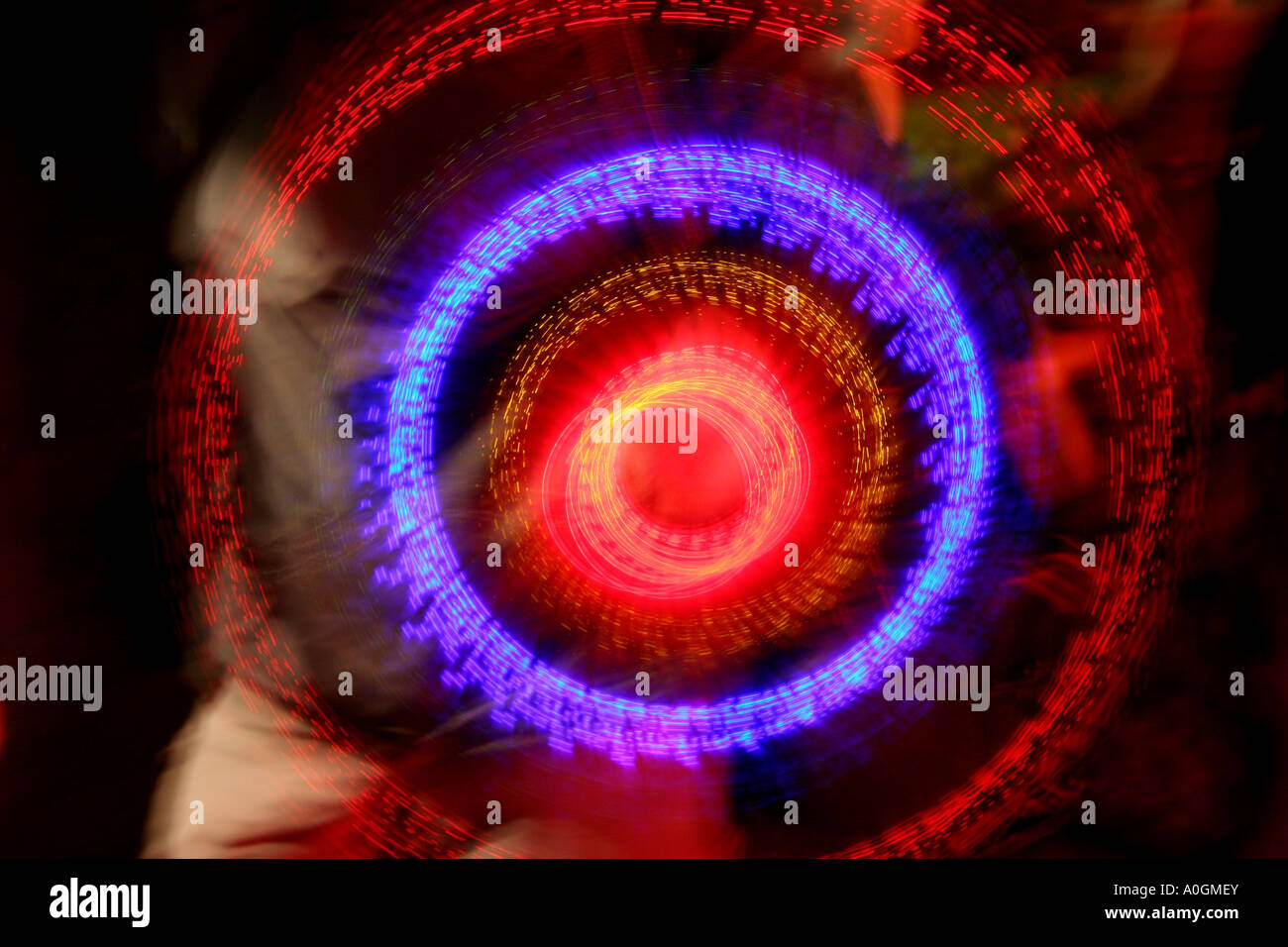 LCD lights on a fan on fireworks night Stock Photo - Alamy