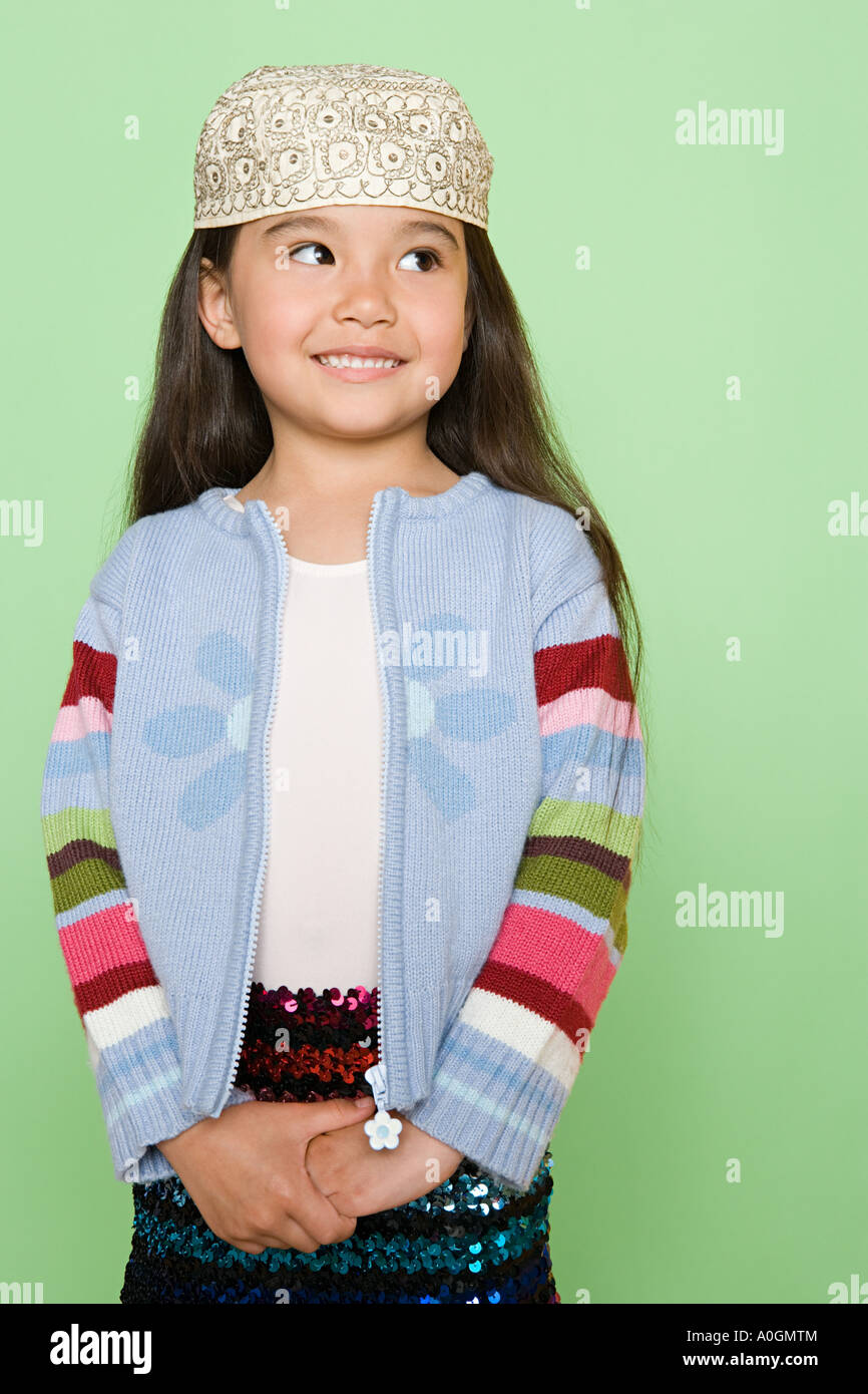 Portrait of a cute girl Stock Photo - Alamy