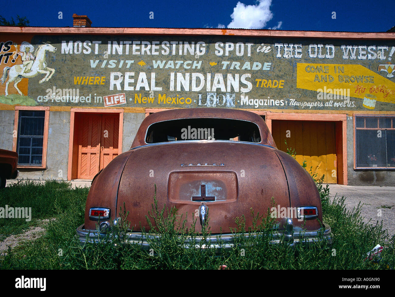 New mexico vintage hi-res stock photography and images - Alamy