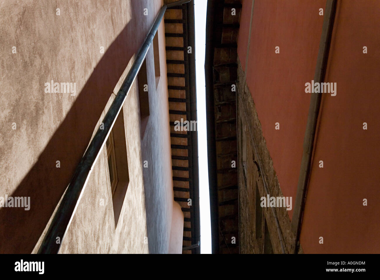 Buildings close together Stock Photo - Alamy