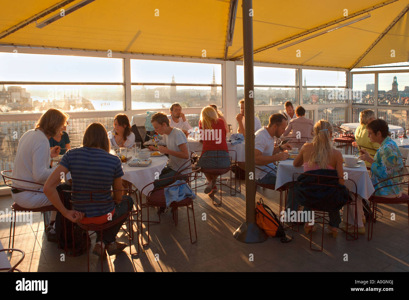 SWEDEN STOCKHOLM KATARINAHISSEN RESTAURANT GONDOLEN Stock Photo - Alamy