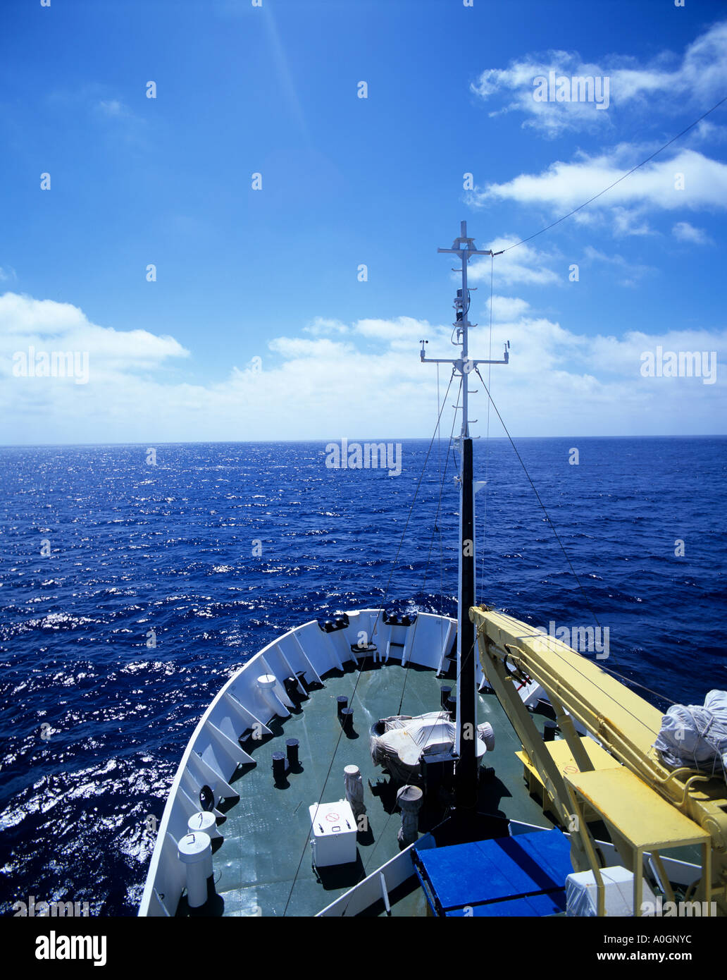 Ship Moving Forward Bow High Resolution Stock Photography and Images ...