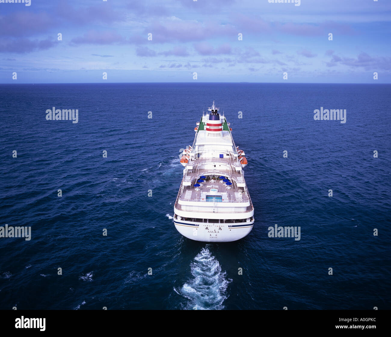 STERN OF THE CRUISE SHIP Stock Photo - Alamy