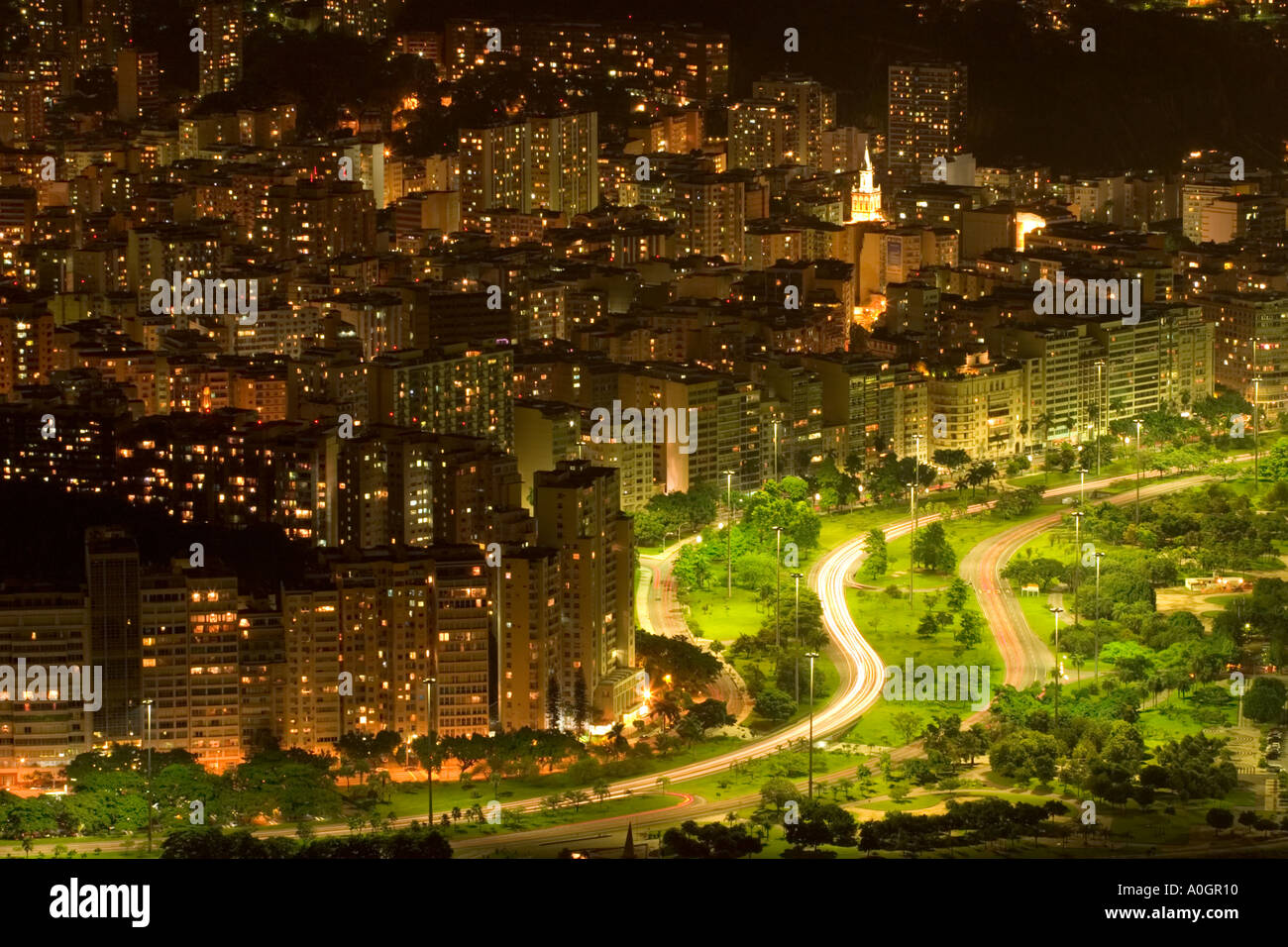 Night view of brazilian cities hi-res stock photography and images - Alamy