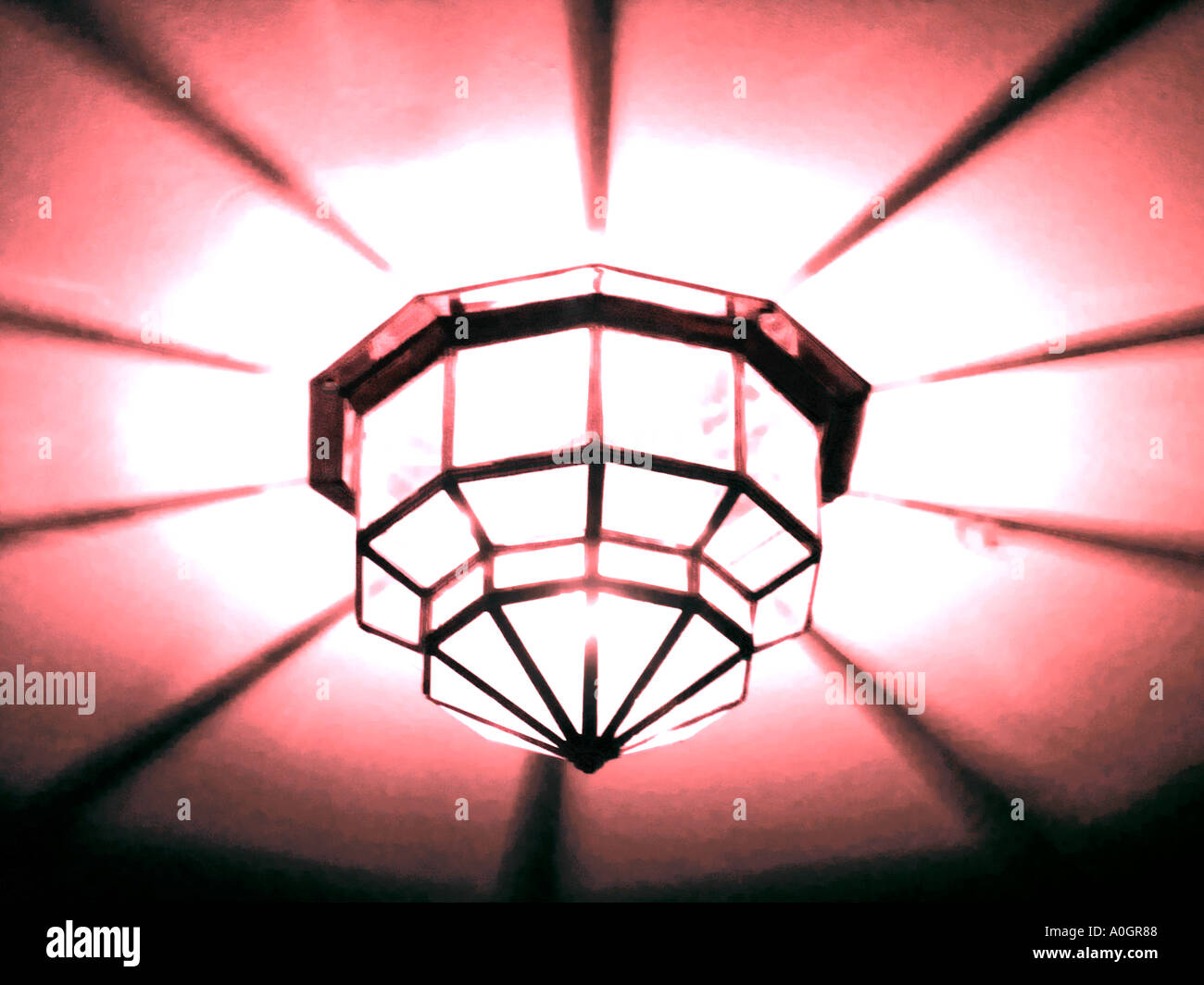 electric ceiling light pattern Stock Photo - Alamy