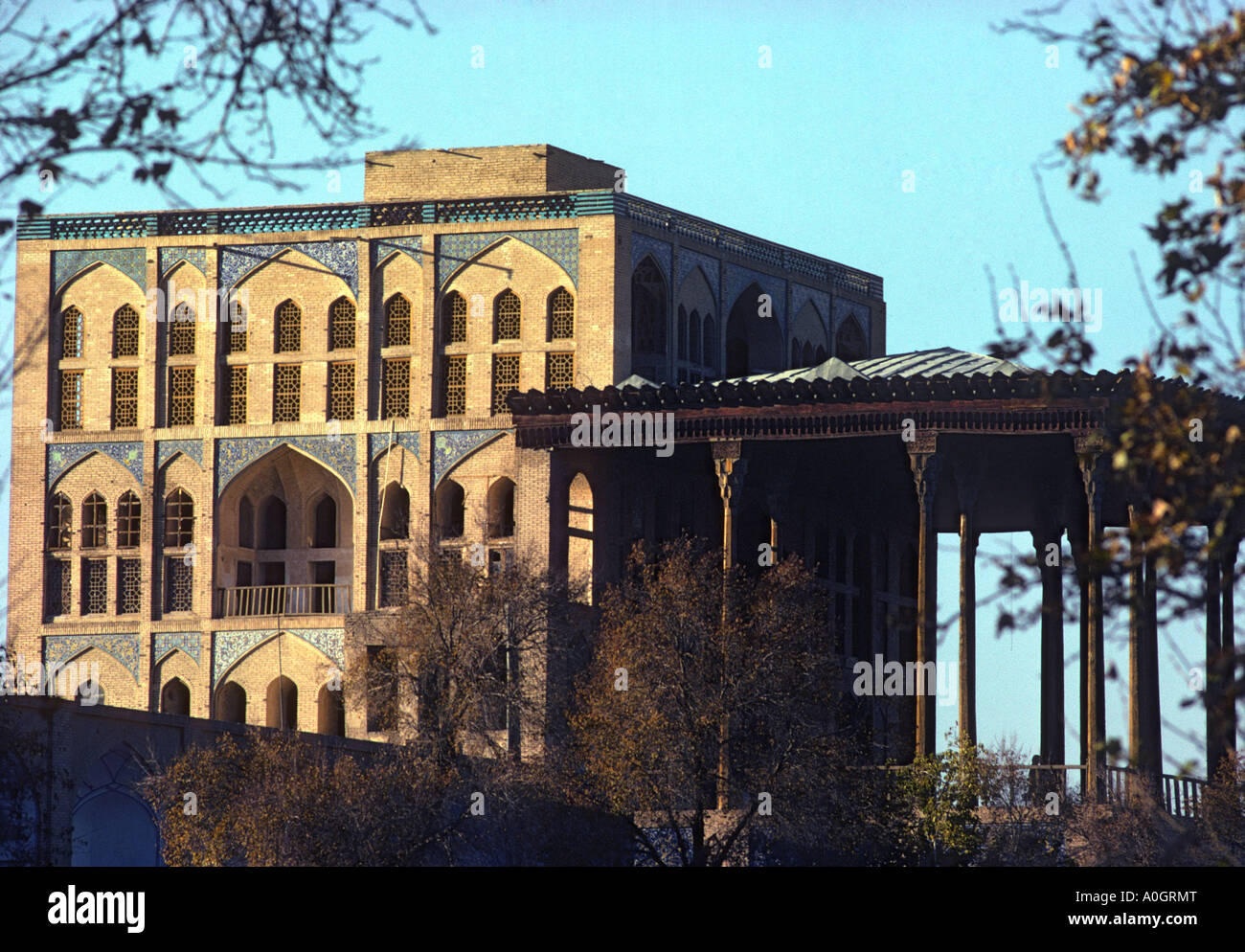 Columns ali qapu palace hi-res stock photography and images - Alamy
