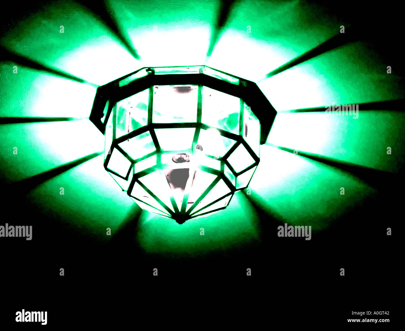 electric ceiling light pattern Stock Photo - Alamy