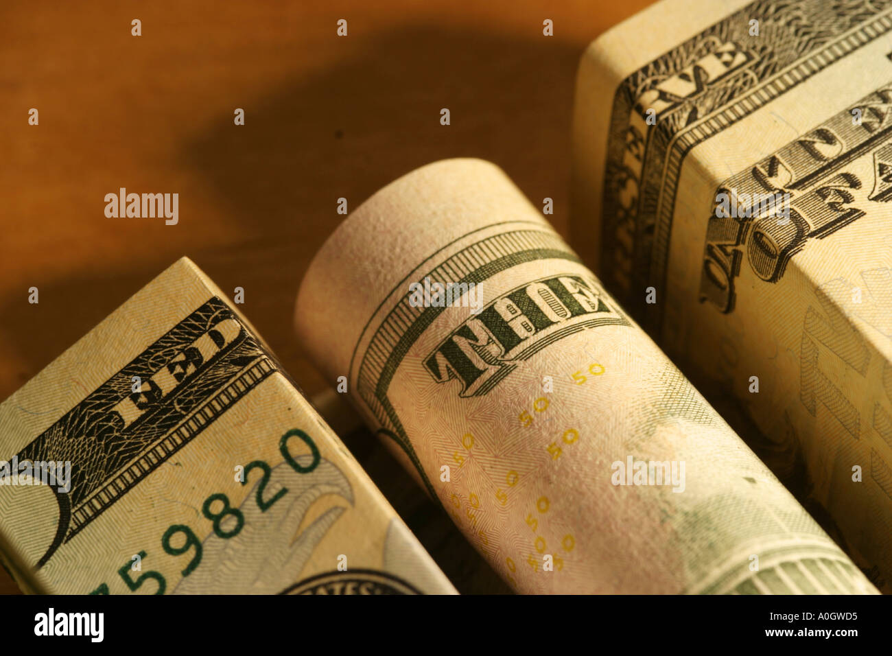 Dollar notes for business Stock Photo - Alamy