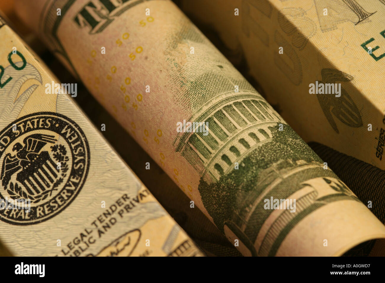 Dollar notes for business Stock Photo - Alamy