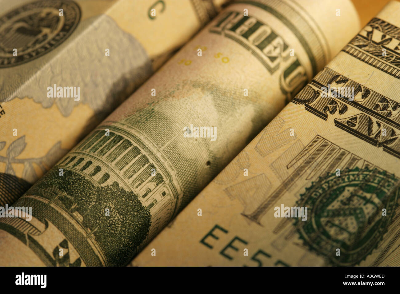 Dollar notes for business Stock Photo - Alamy