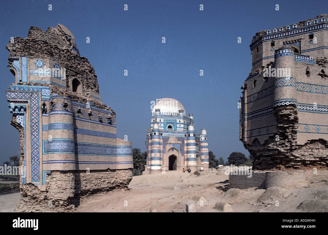 mausoleums, Uchch, Pakistan Stock Photo - Alamy