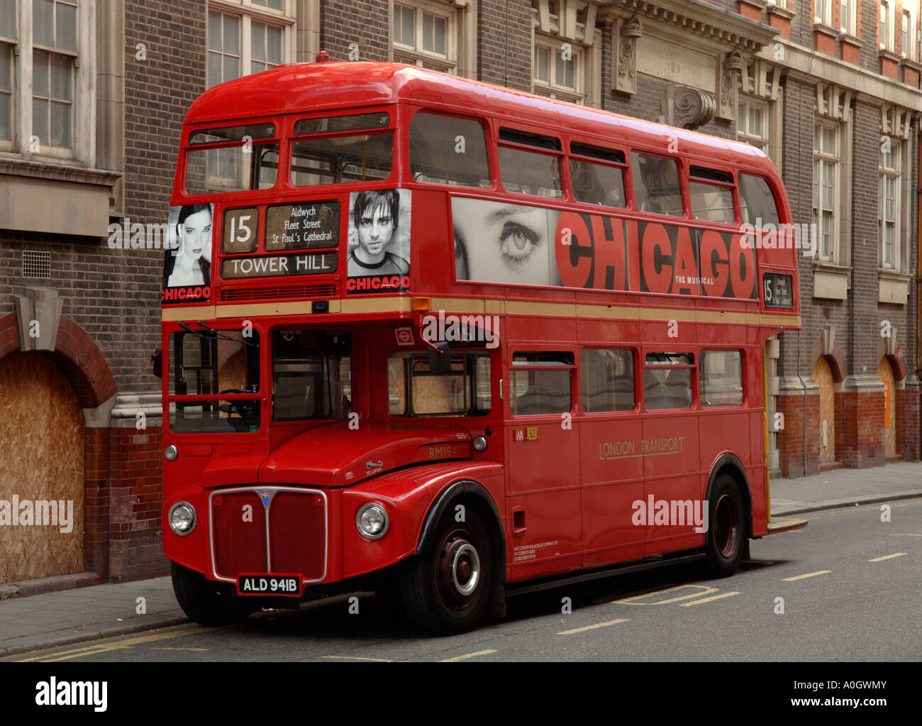 Routemaster bus, London, UK Stock Photo - Alamy