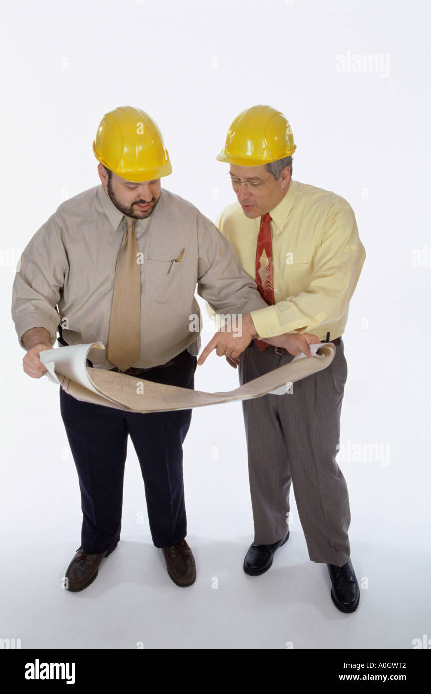 Two rolled blueprints on hi-res stock photography and images - Alamy