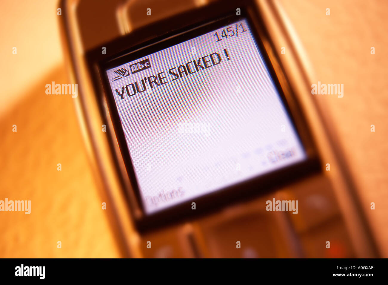 Got sacked hi-res stock photography and images - Alamy