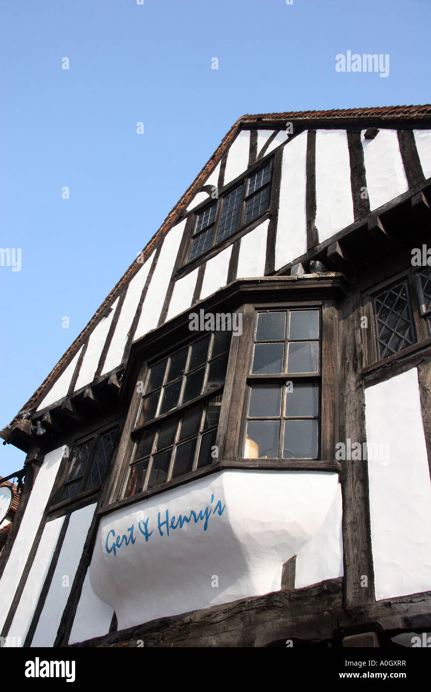 Timber framed york house in hi-res stock photography and images - Alamy