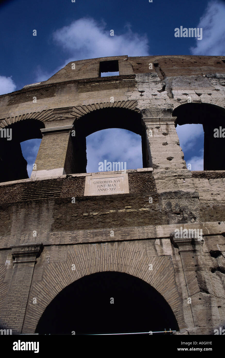 Part rome colosseum blue hi-res stock photography and images - Alamy