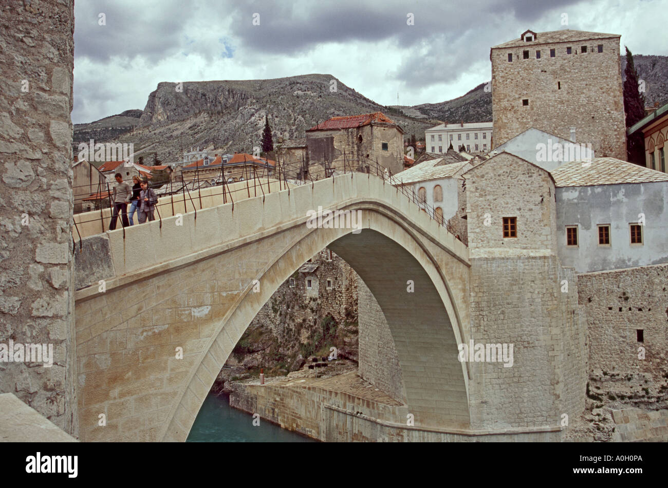 Mostar bridge destroyed hi-res stock photography and images - Alamy