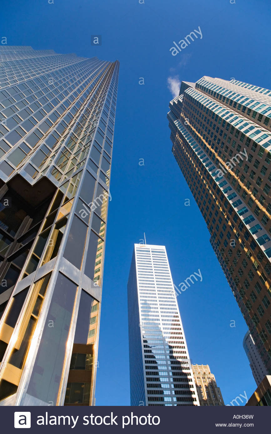 Buildings In Financial District Toronto High Resolution Stock ...