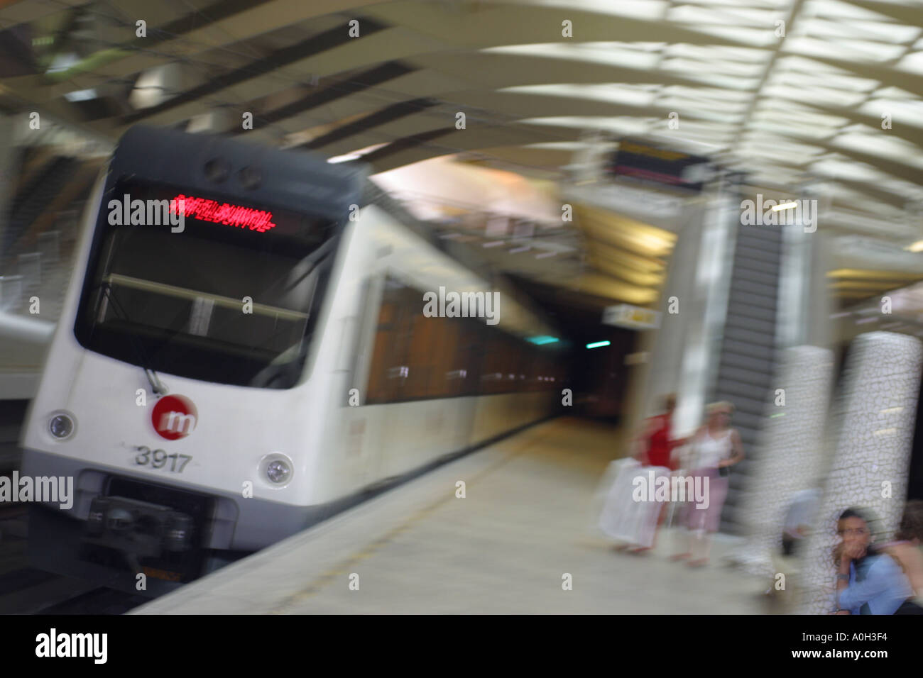 Valencia metro system hi-res stock photography and images - Alamy