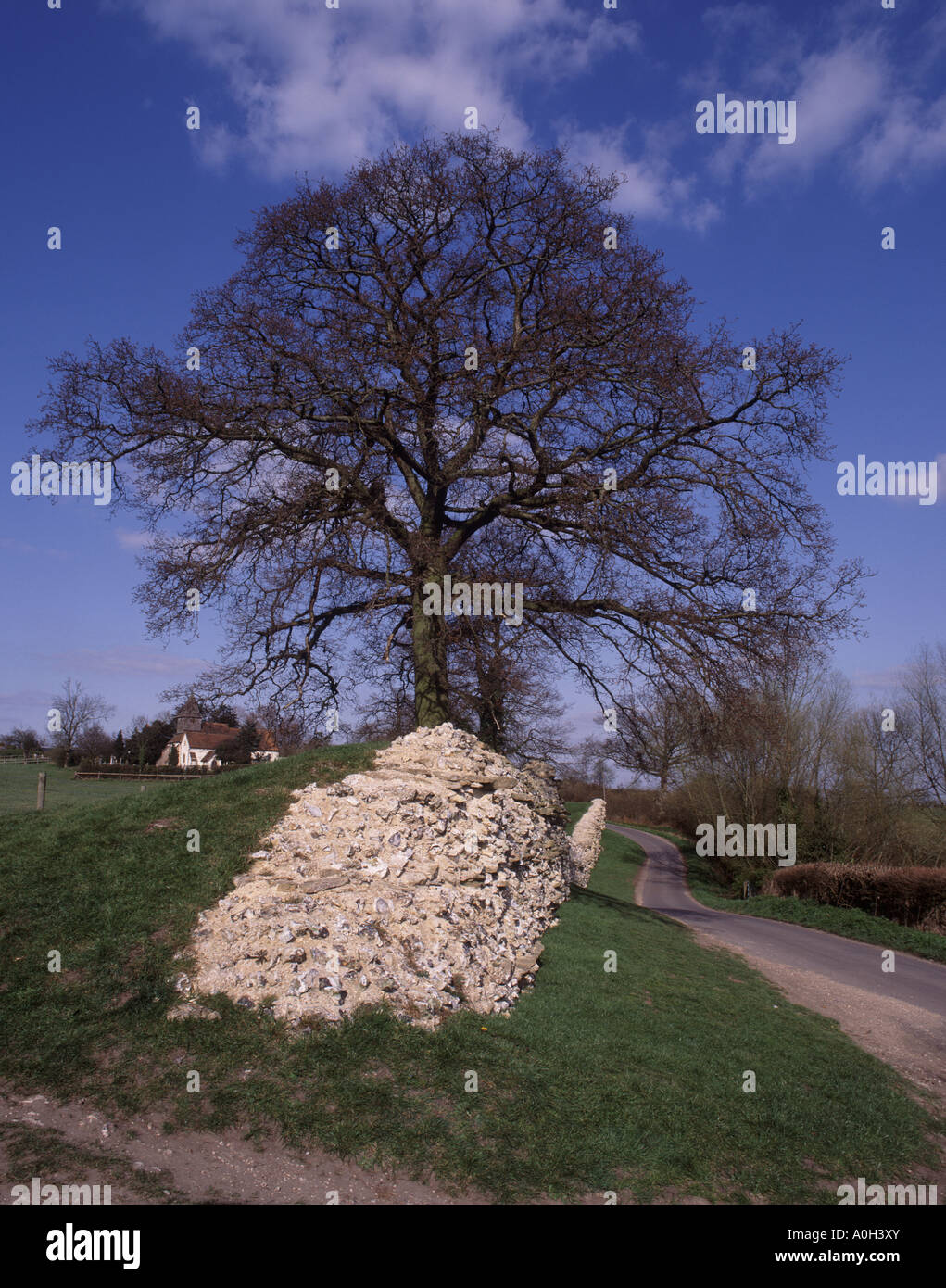 Silchester roman wall hi-res stock photography and images - Alamy