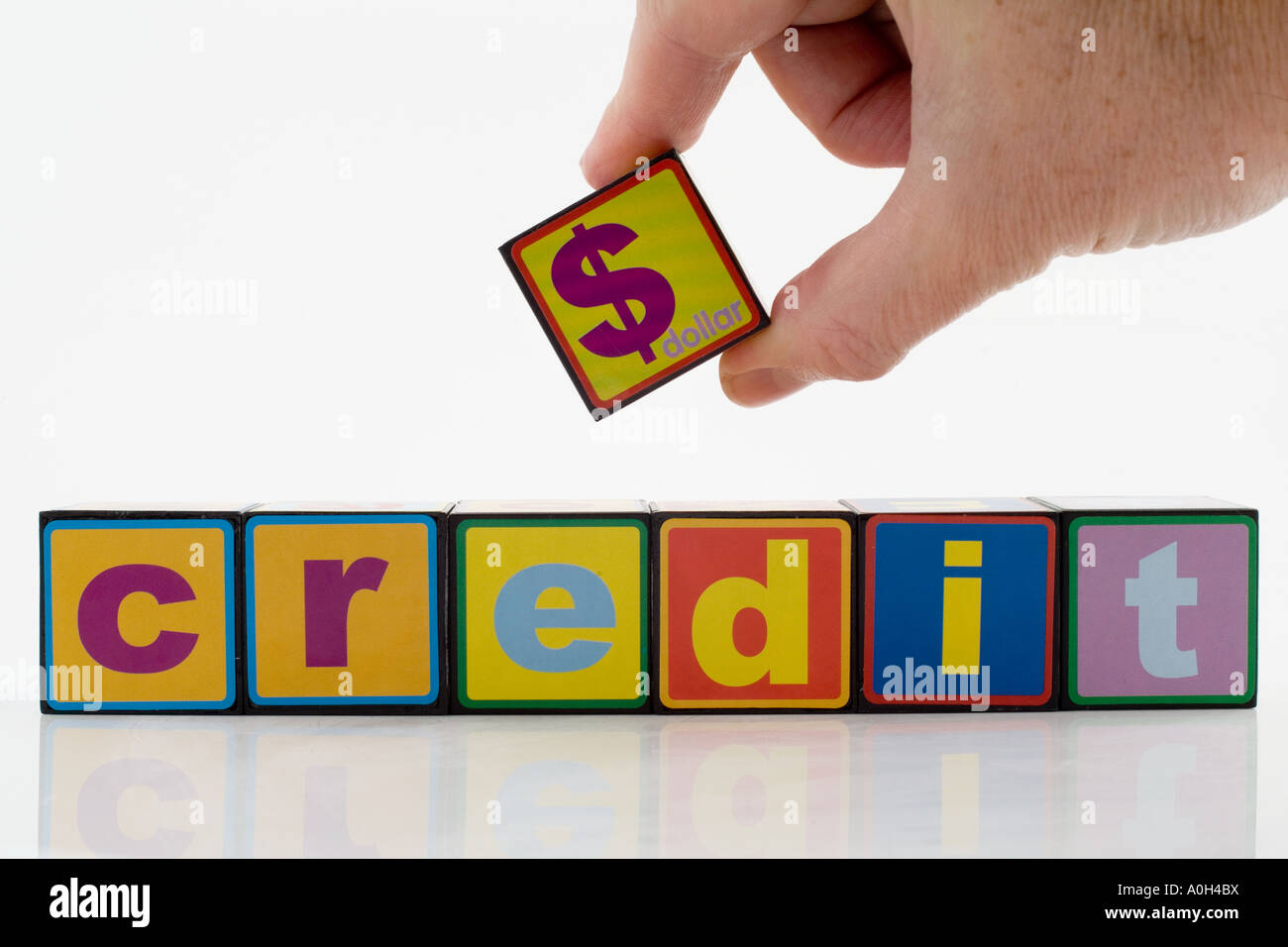 Credit word hi-res stock photography and images - Alamy