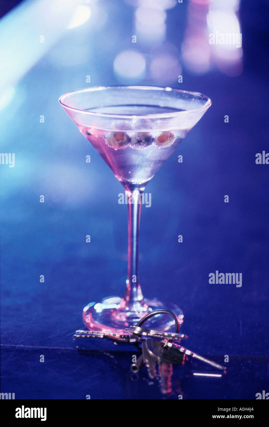 Selective focus shot martini hi-res stock photography and images - Alamy