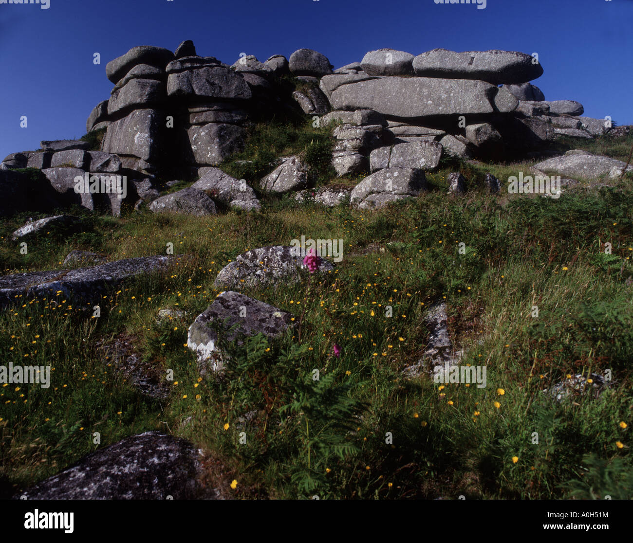 Helman Tor or Logan Stone believed to be part of a neolithic site also ...