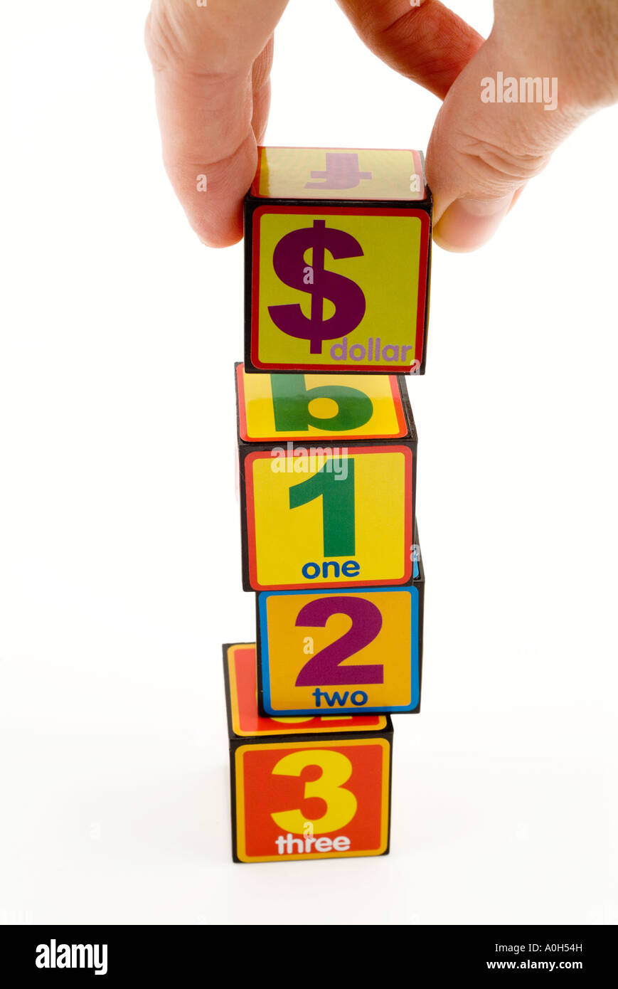 Building blocks 1 2 3 hi-res stock photography and images - Alamy