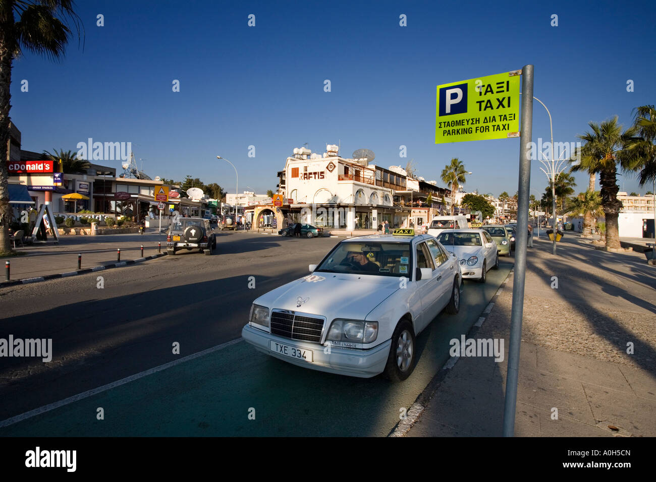 Cyprus taxi hi-res stock photography and images - Alamy